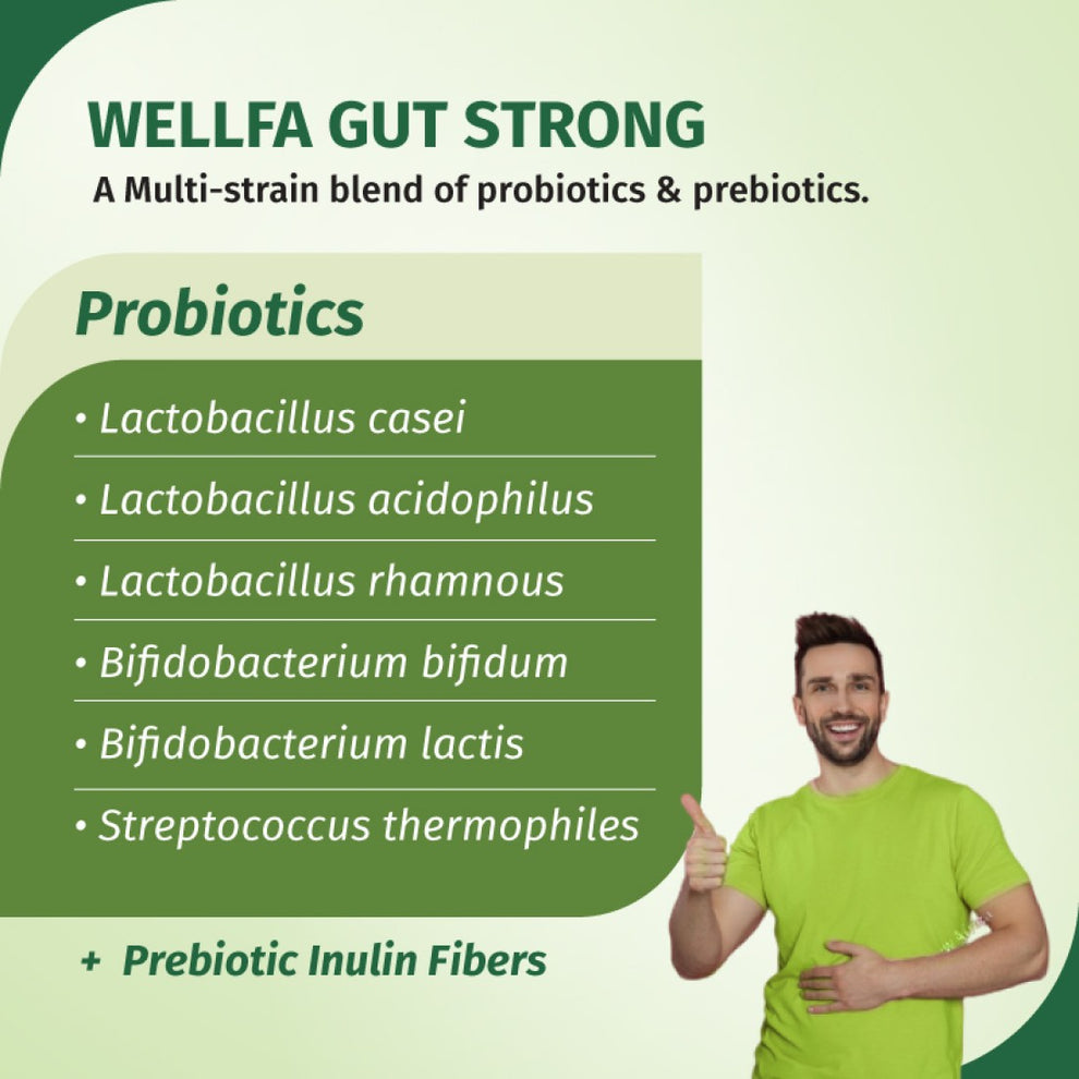 Eazy Digestion Combo - Digestion & Gut Health Tablets | Wellfa