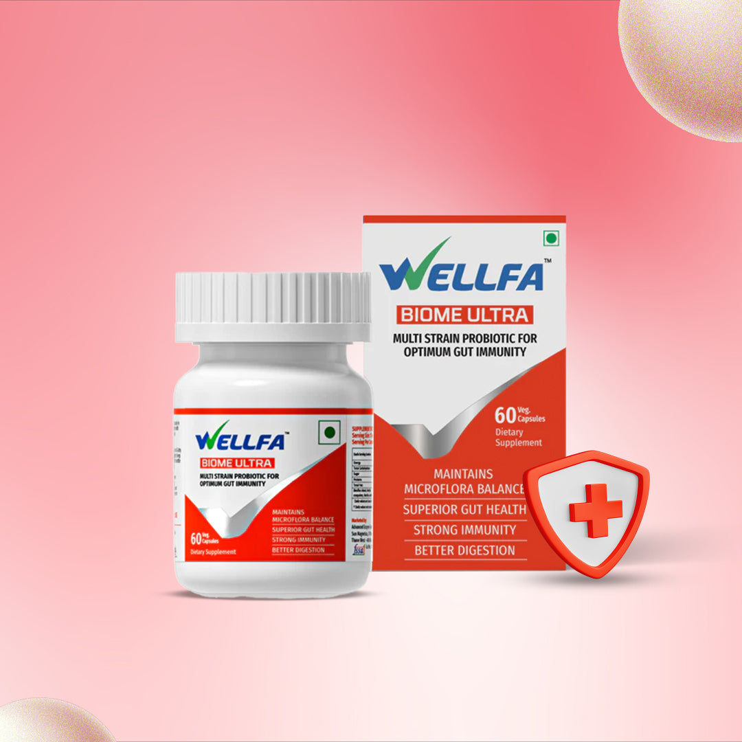 Buy Biome-Ultra Probiotic for Gut & Digestive health - 60 Veg Capsules ...