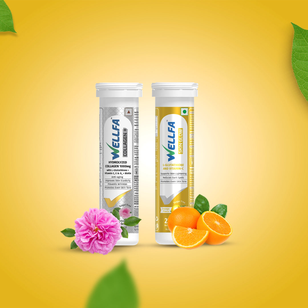 Beauty Skin Combo - Effervescent Tablets for Skin Health | Wellfa